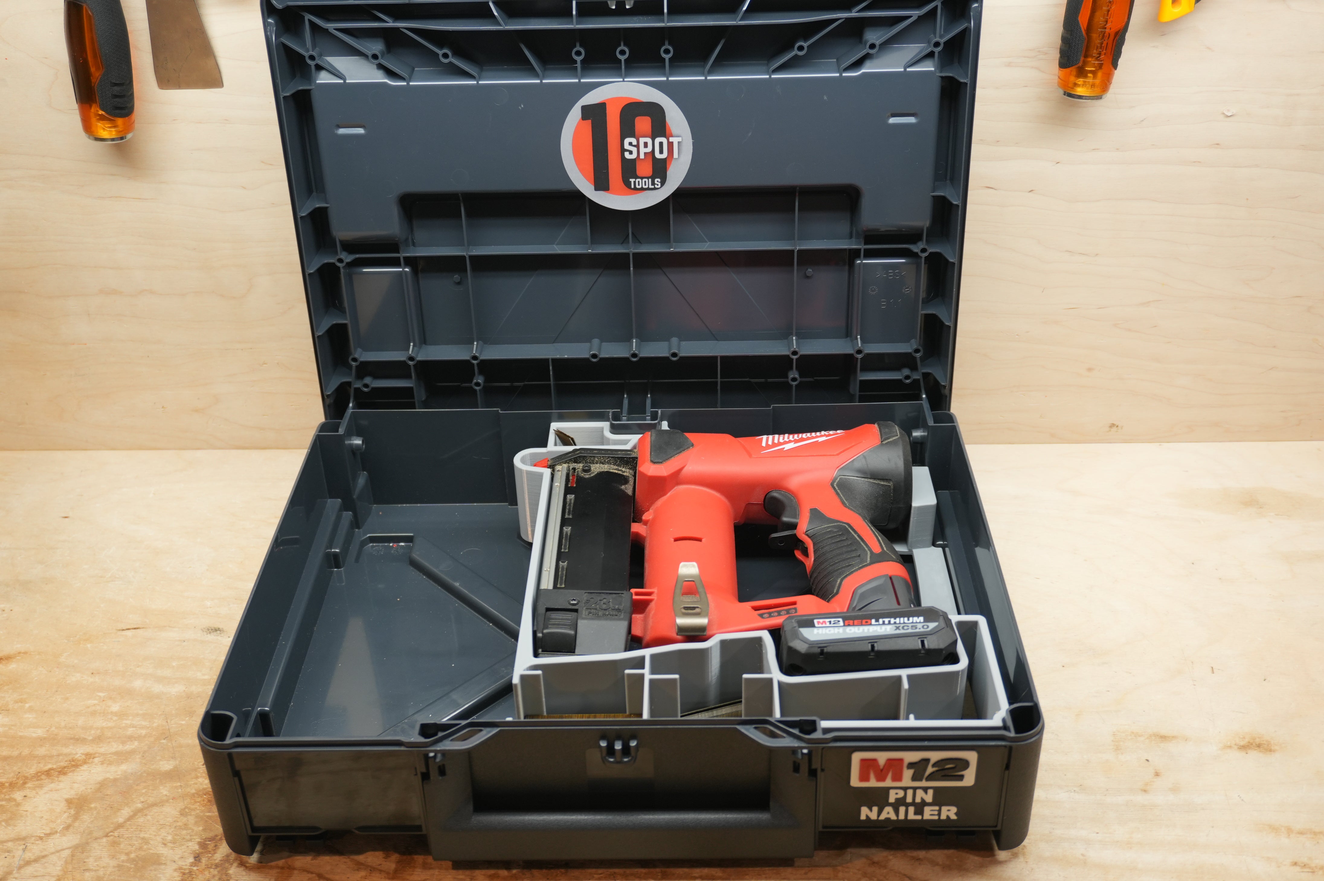 Systainer Insert for M12 Pin Nailer (SYS-MPN) – 10-Spot Tools