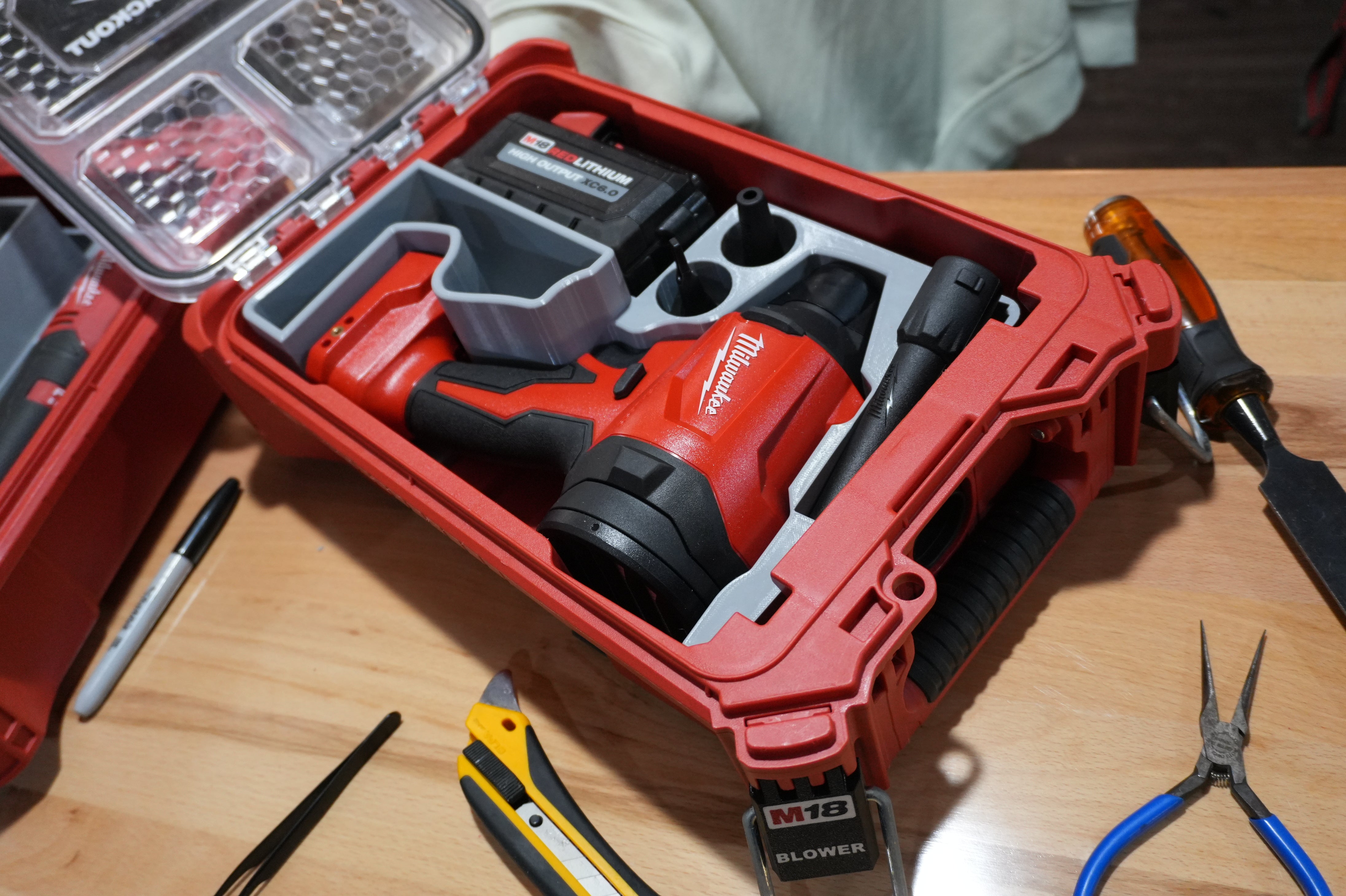 Packout Insert For M18 Precision Blower (MPB) – 10-Spot Tools