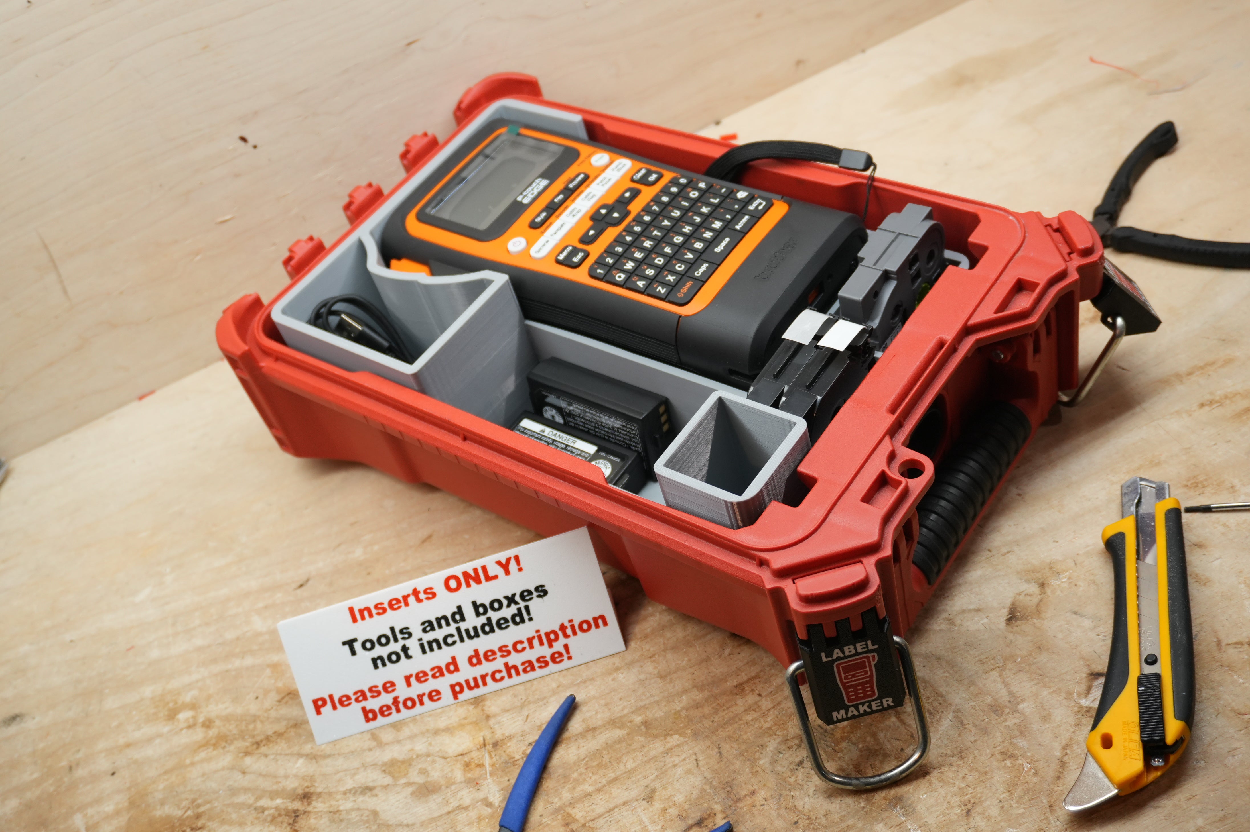 Packout Insert For Brother P Touch Edge E310 Label Maker (BL310) – 10 ...