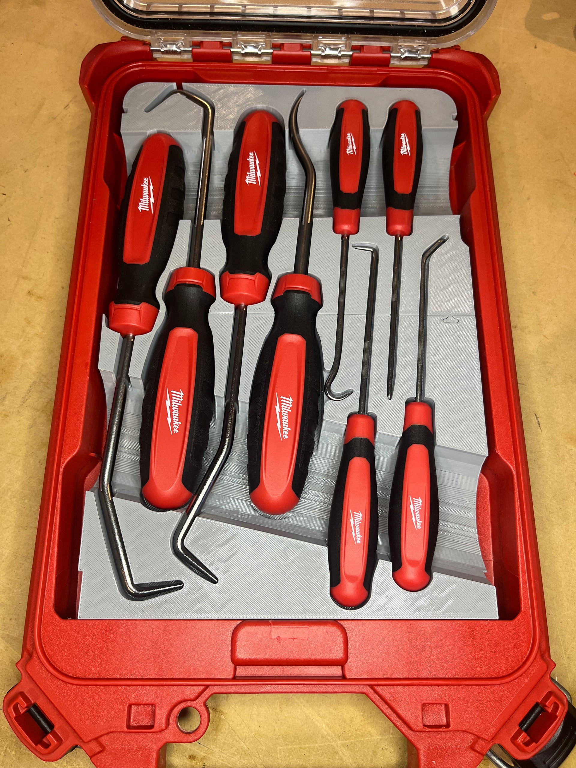 Packout Insert For Milwaukee 8 Piece Hook and Pick Set MHP 10 Spot Tools